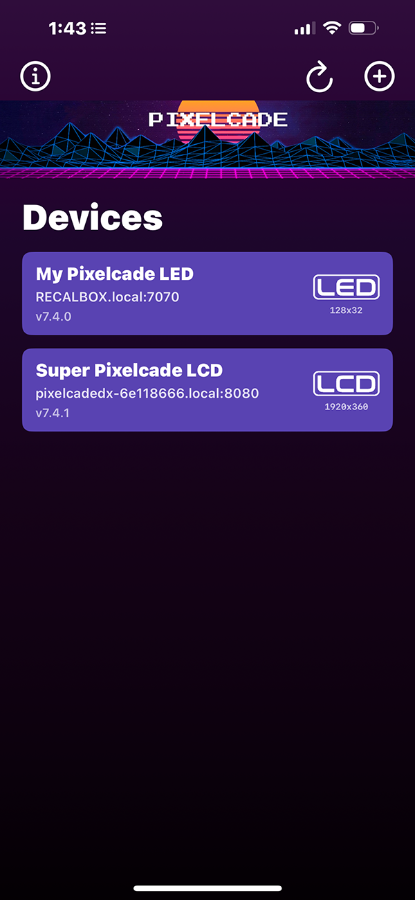 Pixelcade Companion Apps – Pixelcade